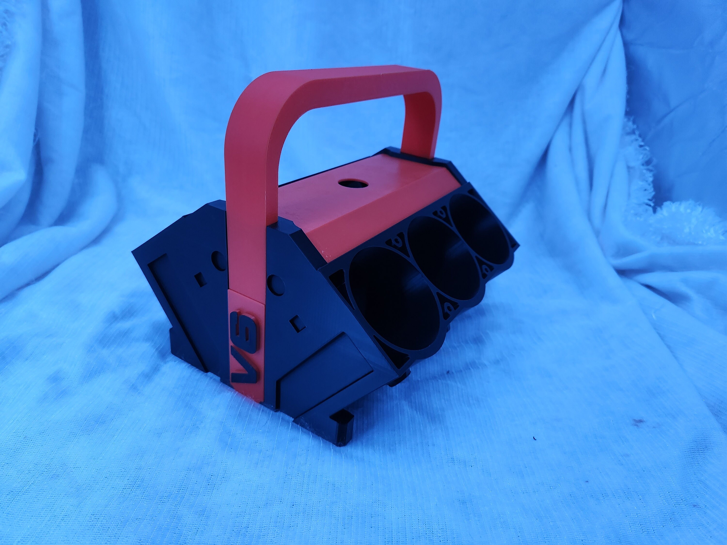 V6 Engine Ice Block | 3D Printed | Can Cooler - 6 Can + Ice Cooler ...