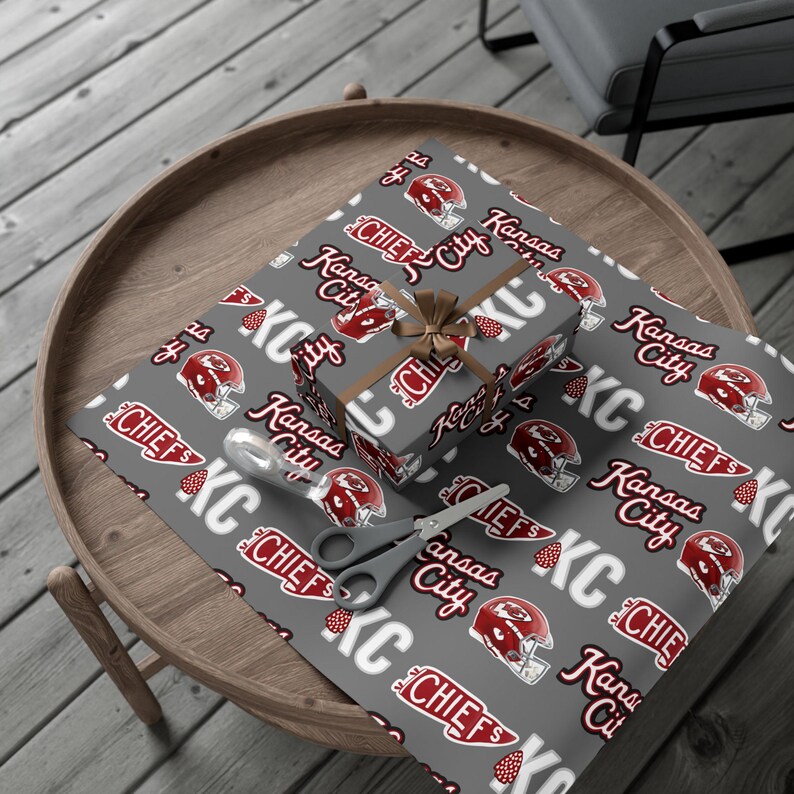 Kansas City Chiefs Gift Wrapping Papers - Etsy