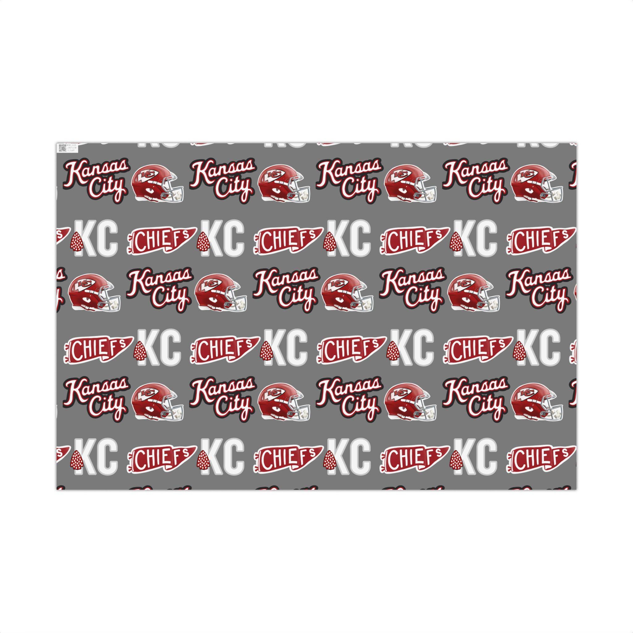 Kansas City Chiefs Gift Wrapping Papers - Etsy