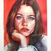 Susan Dey Watercolor Portrait, Original Hand-painted Art, Wall Art - Etsy