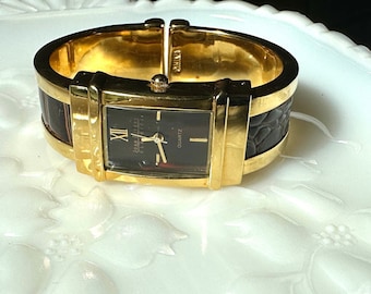 Vintage Joan Rivers Classics Collection Quartz Watch With Dark Pink/red ...