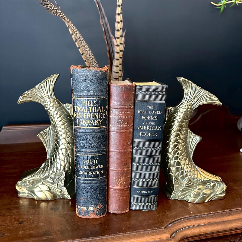 Mid Century Bookends - Etsy