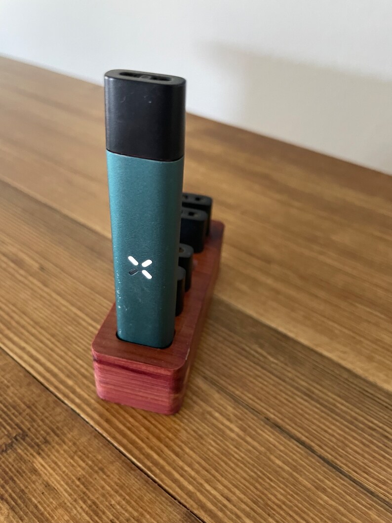 Solid Wood Slim Pax Era Pod and Battery Holder - Etsy