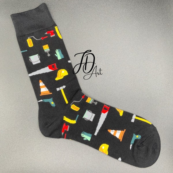 Construction Socks - Etsy