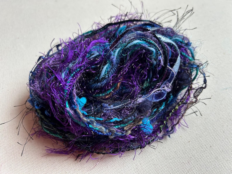 Multicolor Yarn Sampler: Fiber Arts Weaving Bundle (12/24 Yards) - Etsy