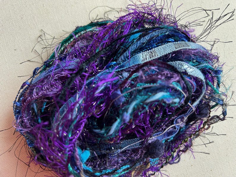 Multicolor Yarn Sampler: Fiber Arts Weaving Bundle (12/24 Yards) - Etsy