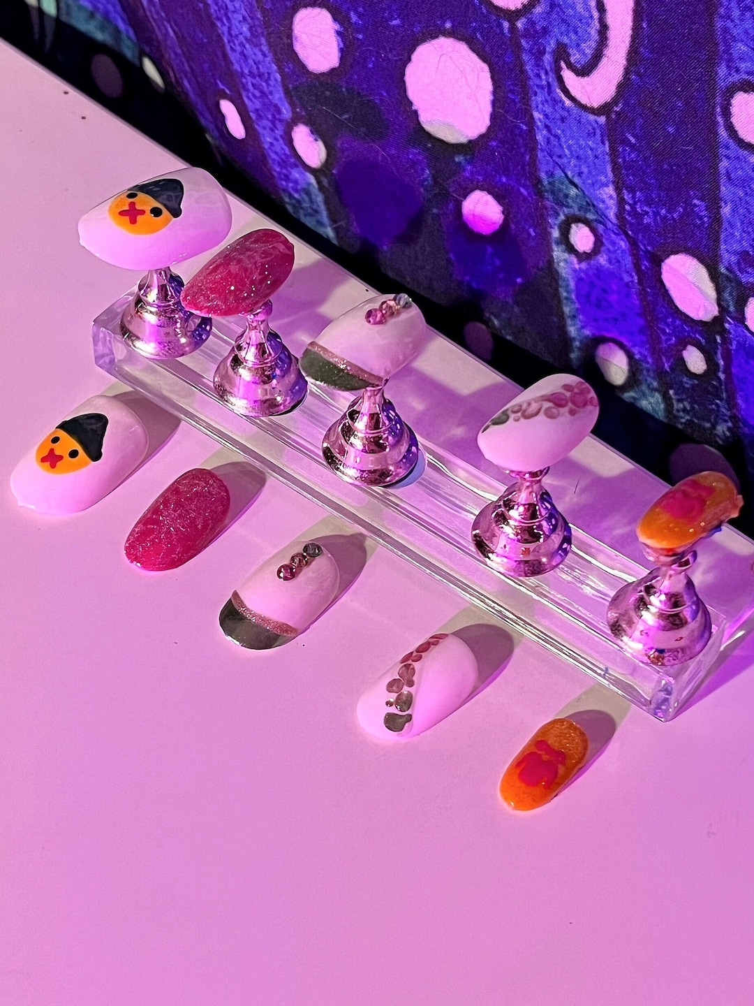 Killjoy Valorant Press on Nails - Etsy