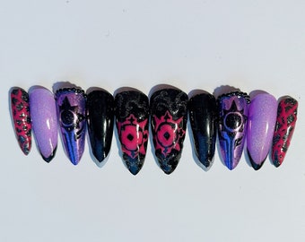 Valorant Nails - Etsy Australia