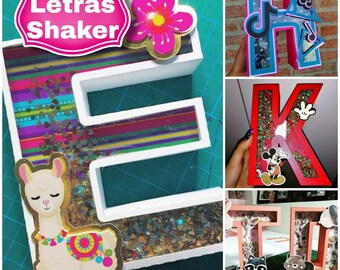 Shaker 3d Letters | Etsy