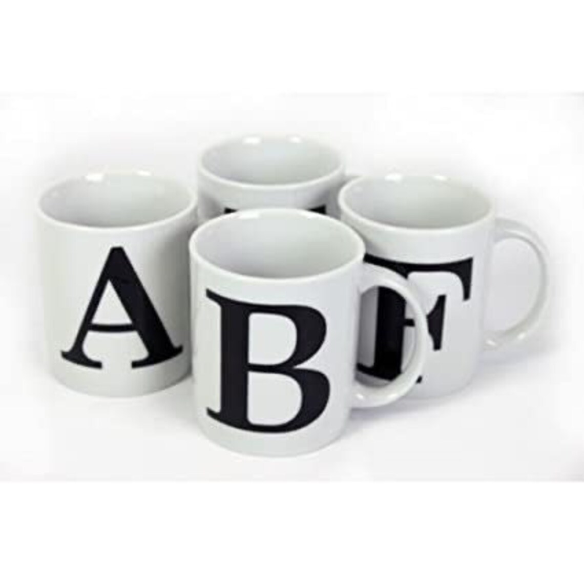 Personalised Initial Mugs, Letter Mugs, Birthday Gift, Mother’s Day ...