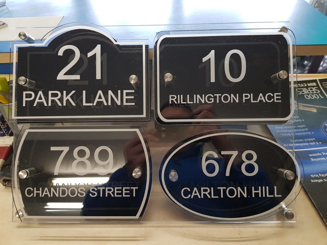 Bespoke House Number/ Sign - Etsy