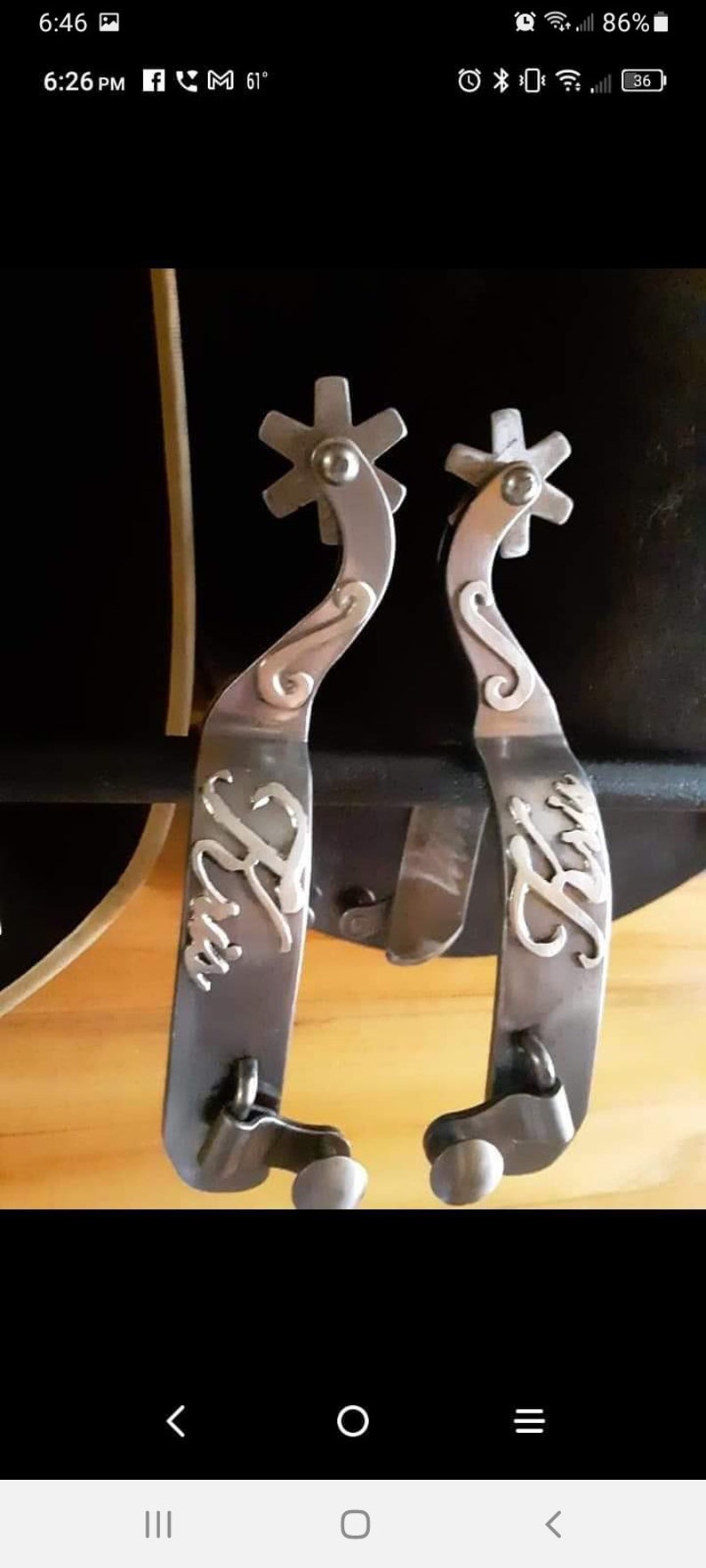 Custom Spurs - Etsy