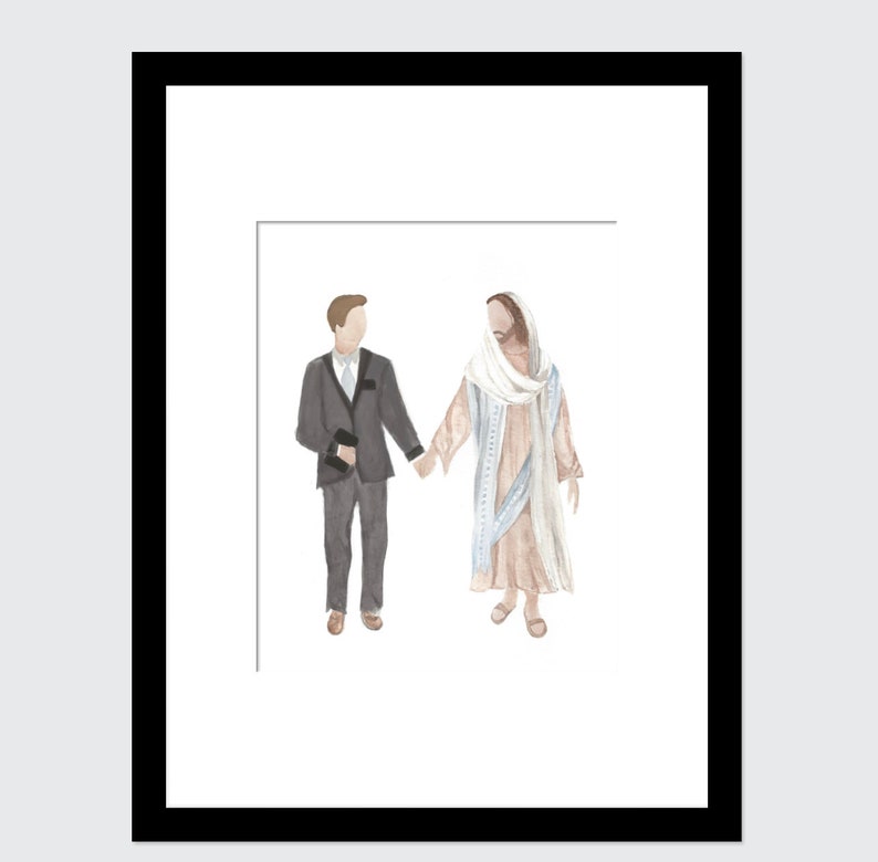 Brother Missionary And Jesus Christ Etsy