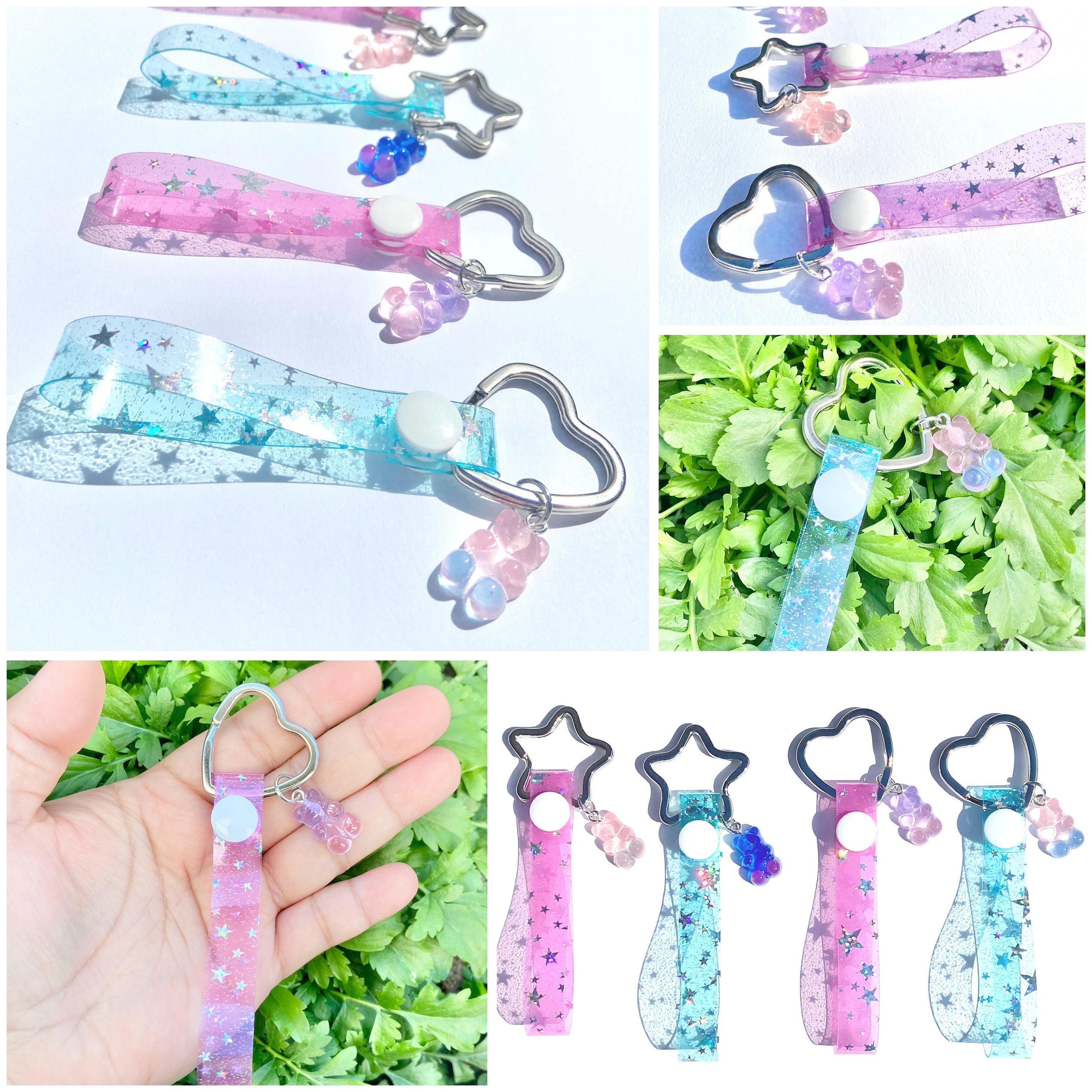 NEW Jelly Keychain Key Ring Key Fob Handmade in Hawaii | Etsy