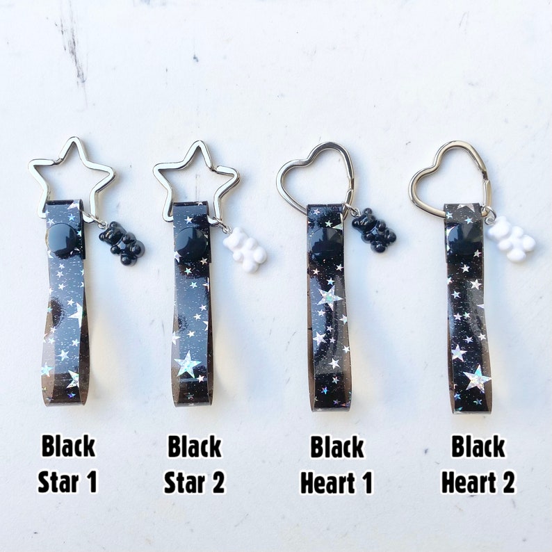 NEW Jelly Keychain Key Ring Key Fob Gummy Bear Charm | Etsy