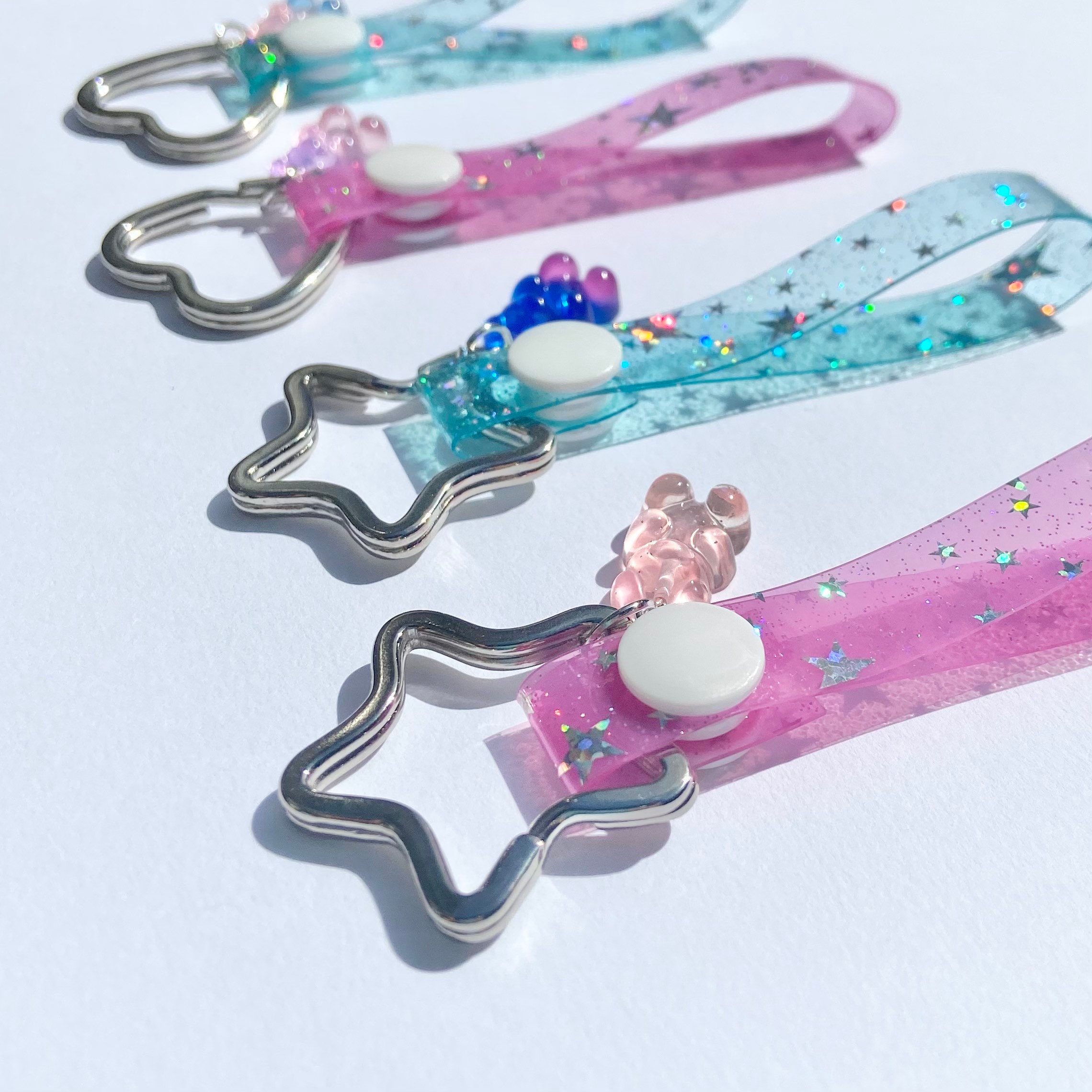 NEW Jelly Keychain Key Ring Key Fob Handmade in Hawaii | Etsy