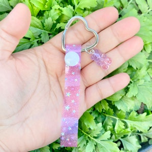 NEW Jelly Keychain Key Ring Key Fob Gummy Bear Charm - Etsy