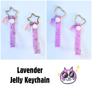 NEW Jelly Keychain Key Ring Key Fob Handmade in Hawaii | Etsy