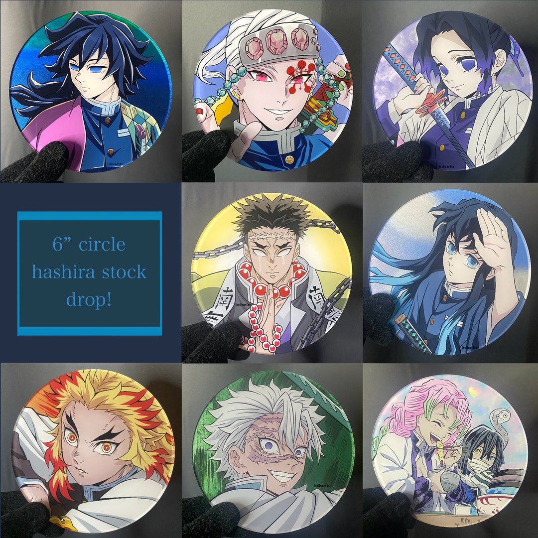 6 Circle Hashira Stock Drop - Etsy