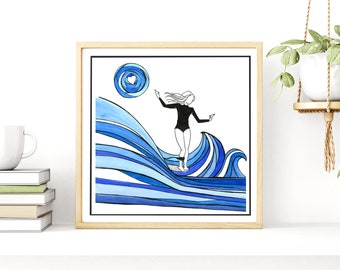 Hang Ten Hand - Etsy