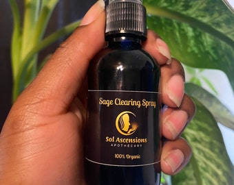 Sage Clearing Spray - Etsy