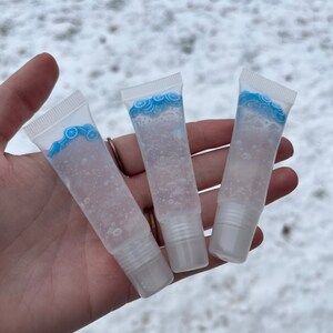 Lip Gloss Blue Raspberry Bliss Flavored High Shine 1 Included - Etsy