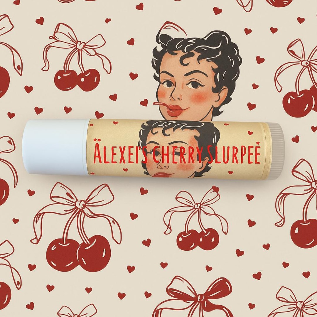 Stranger Things Alexei's Cherry Lip Balm: All Natural Moisturizing ...