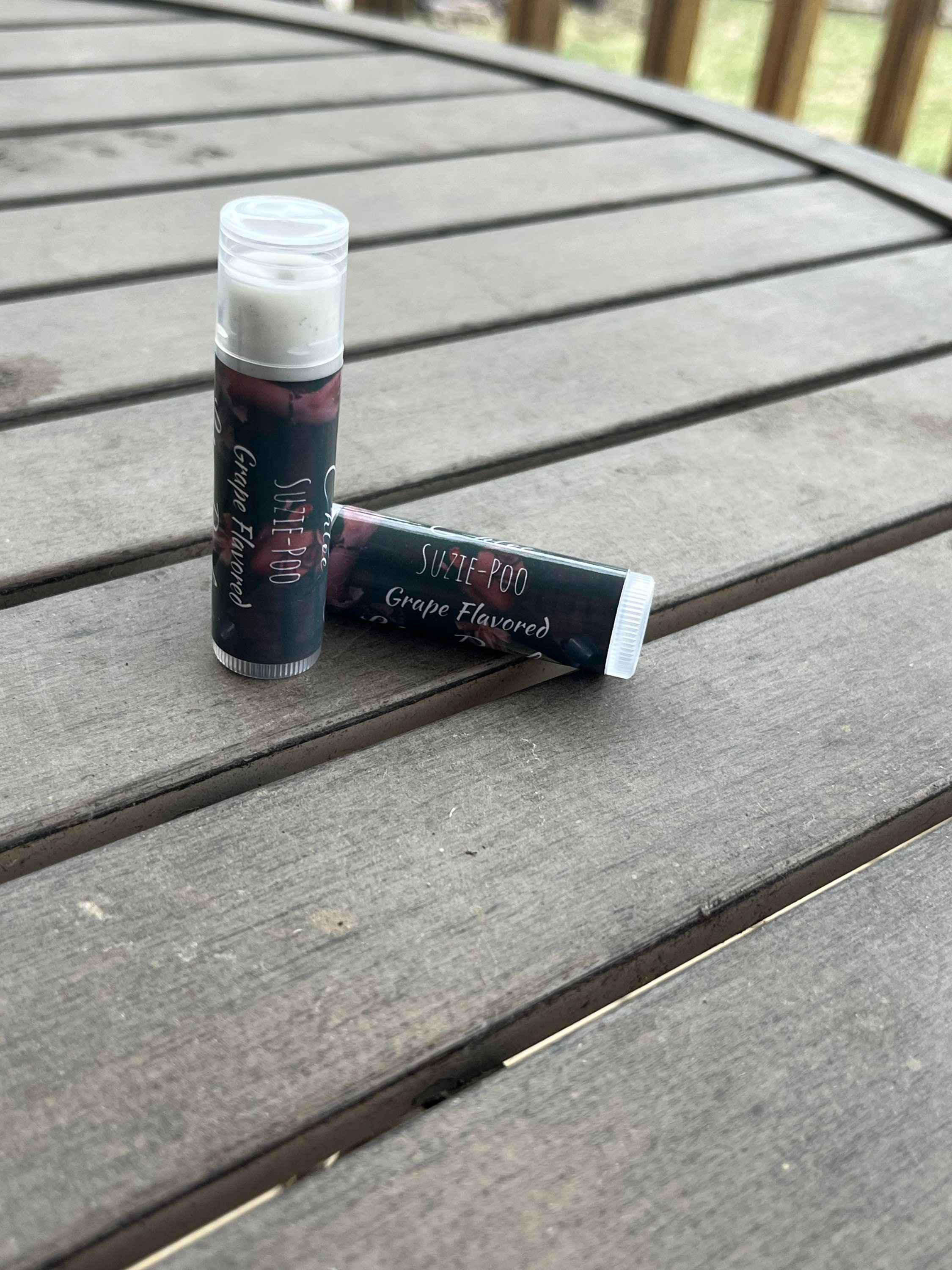 Stranger Things Inspired Suzie-poo Lip Balm Grape Flavored 1 Included ...