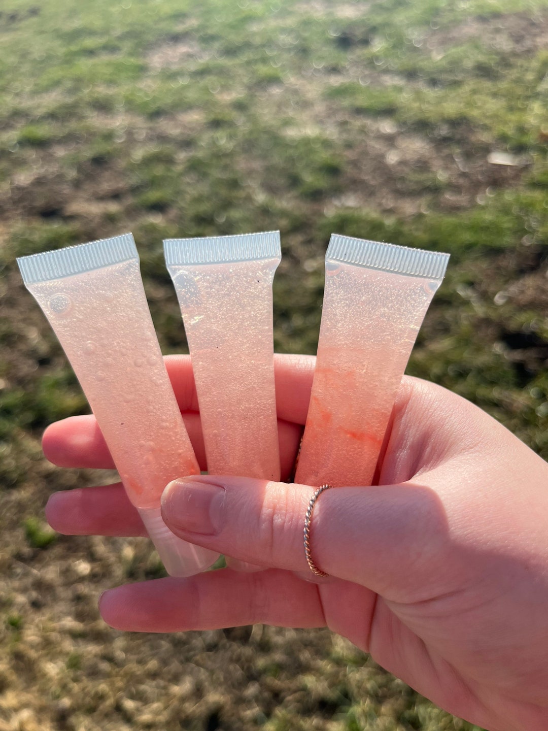 Lip Gloss Rose Petals Scented High Shine 1 Included - Etsy