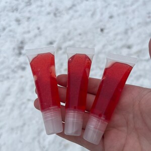 Wednesday Addams Inspired Lip Gloss Cherry Flavored High Shine 1 ...