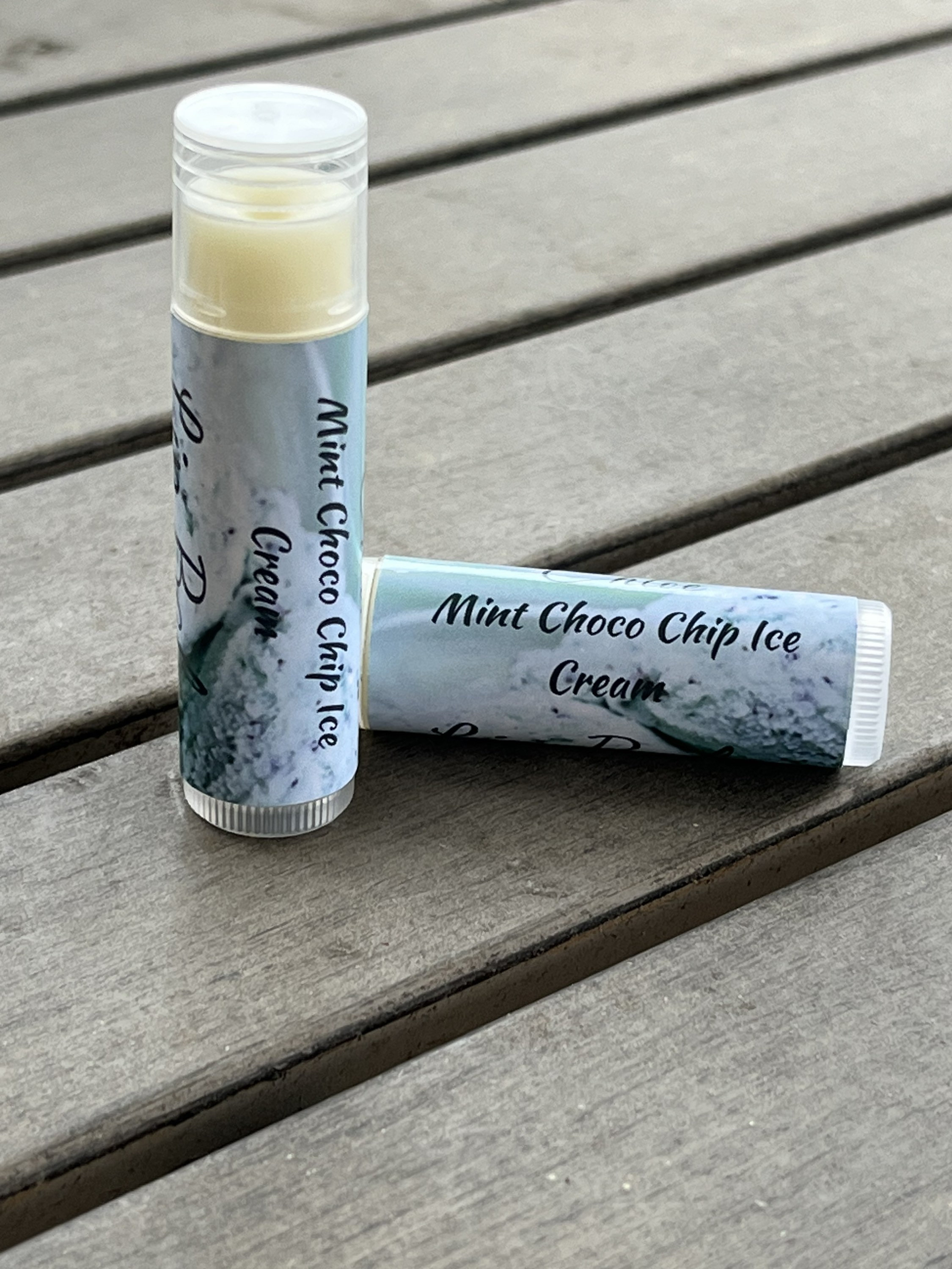 Lip Balm Mint Choco Chip Ice Cream Flavored 1 Included - Etsy