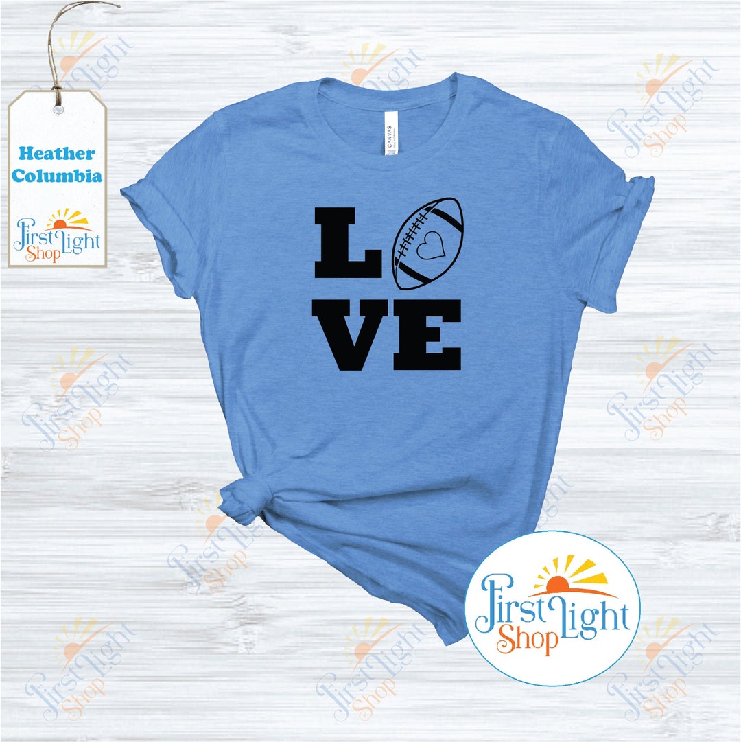 Love Football Shirt, School Spirit Shirts, Game Day Shirt, Football T ...