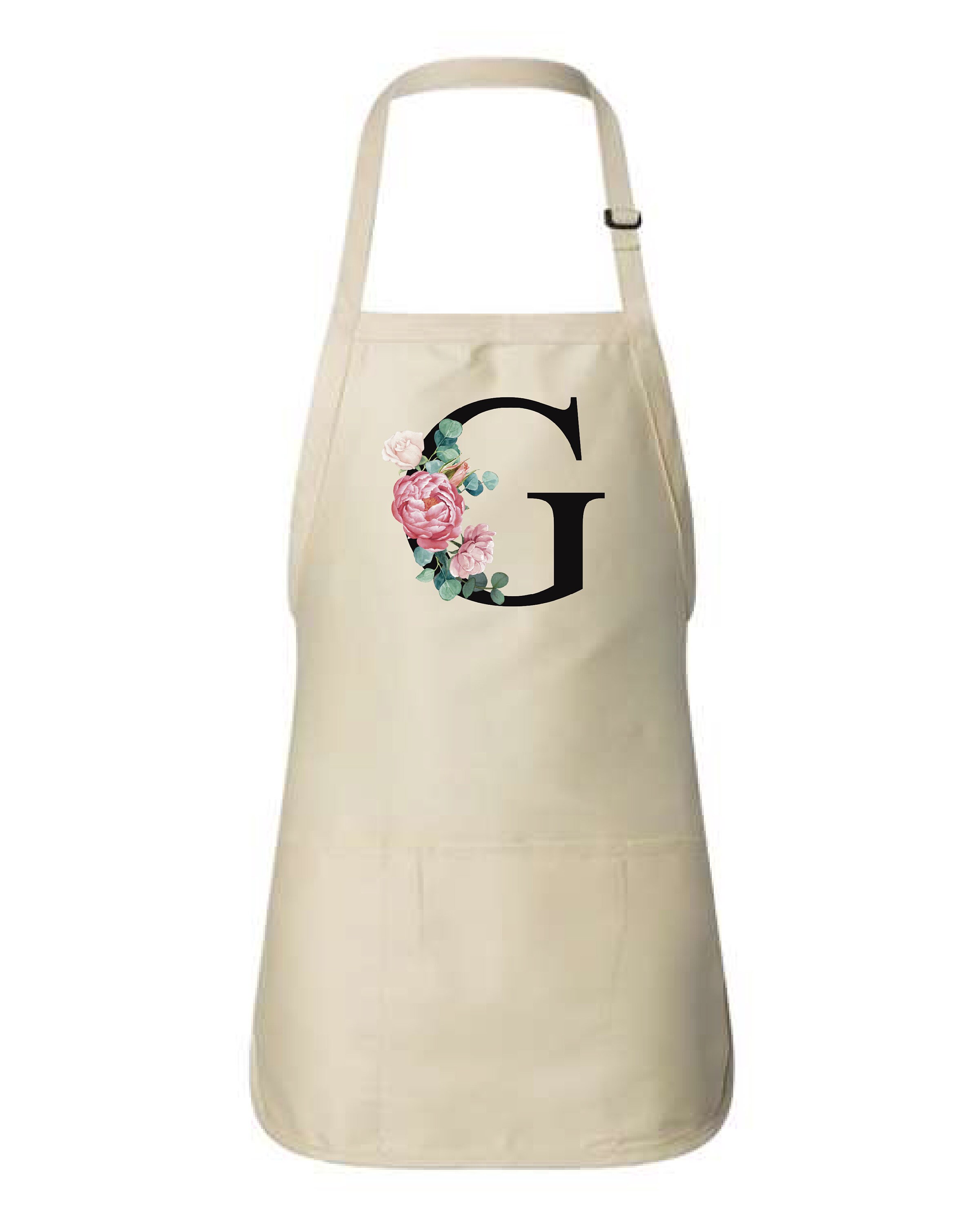 Custom Letter Monogram Apron Aprons for Women Cute Kitchen - Etsy