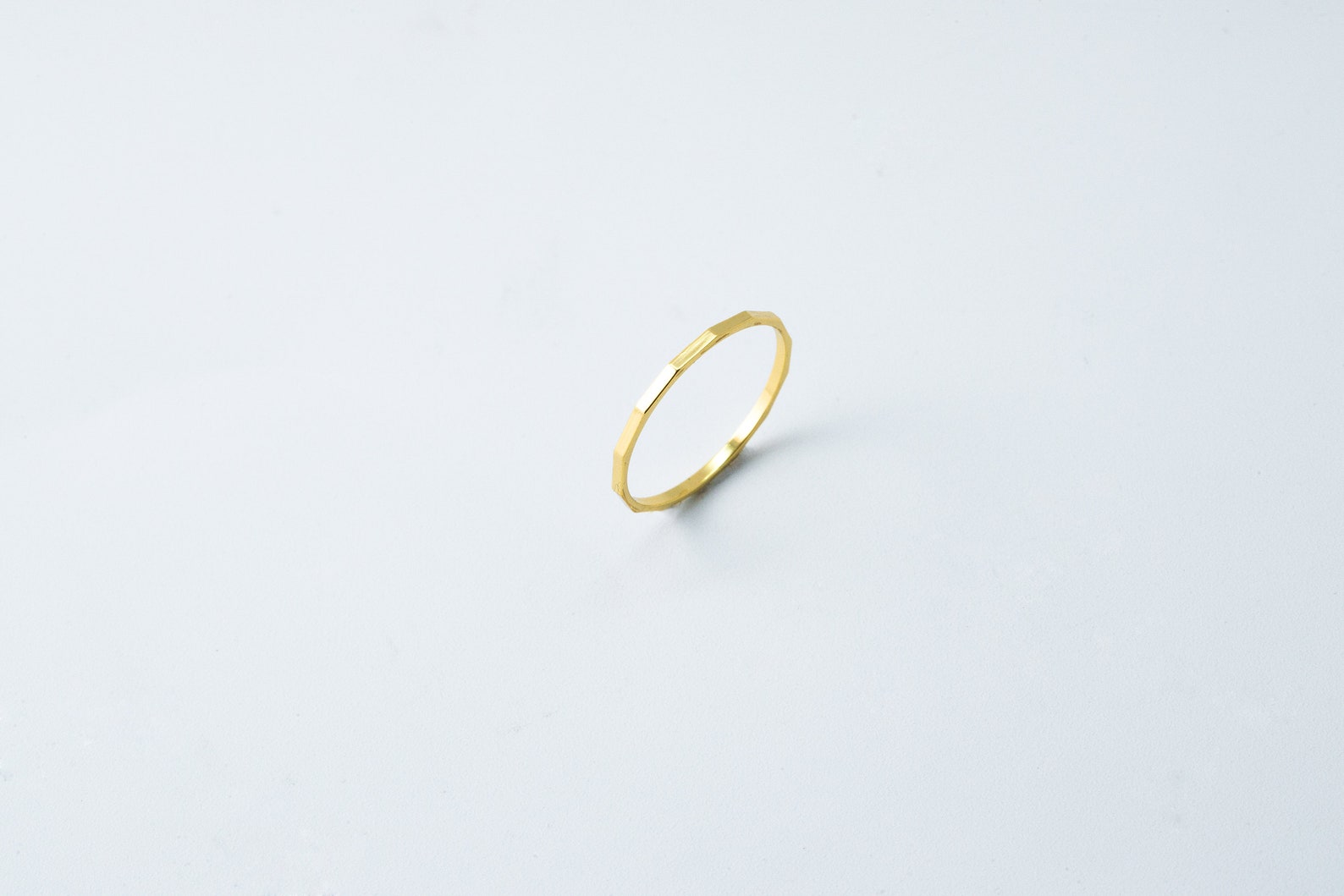 Angled Ring Collection Brass Nickel Free Handmade Jewelry - Etsy