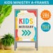 Kids Ministry A-frame Sign, Children's Ministry Sign, Children's ...