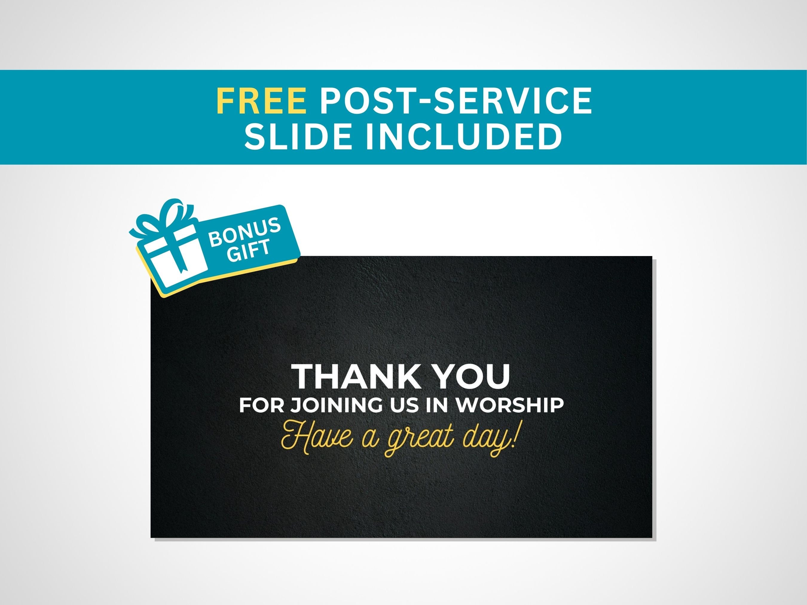 Church Pre-service Slides, Church Announcement Slides, Announcement ...