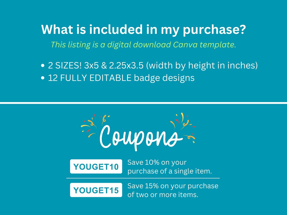 Black and White Church Badge Kit Church Badge Bundle Pastor Badge ...