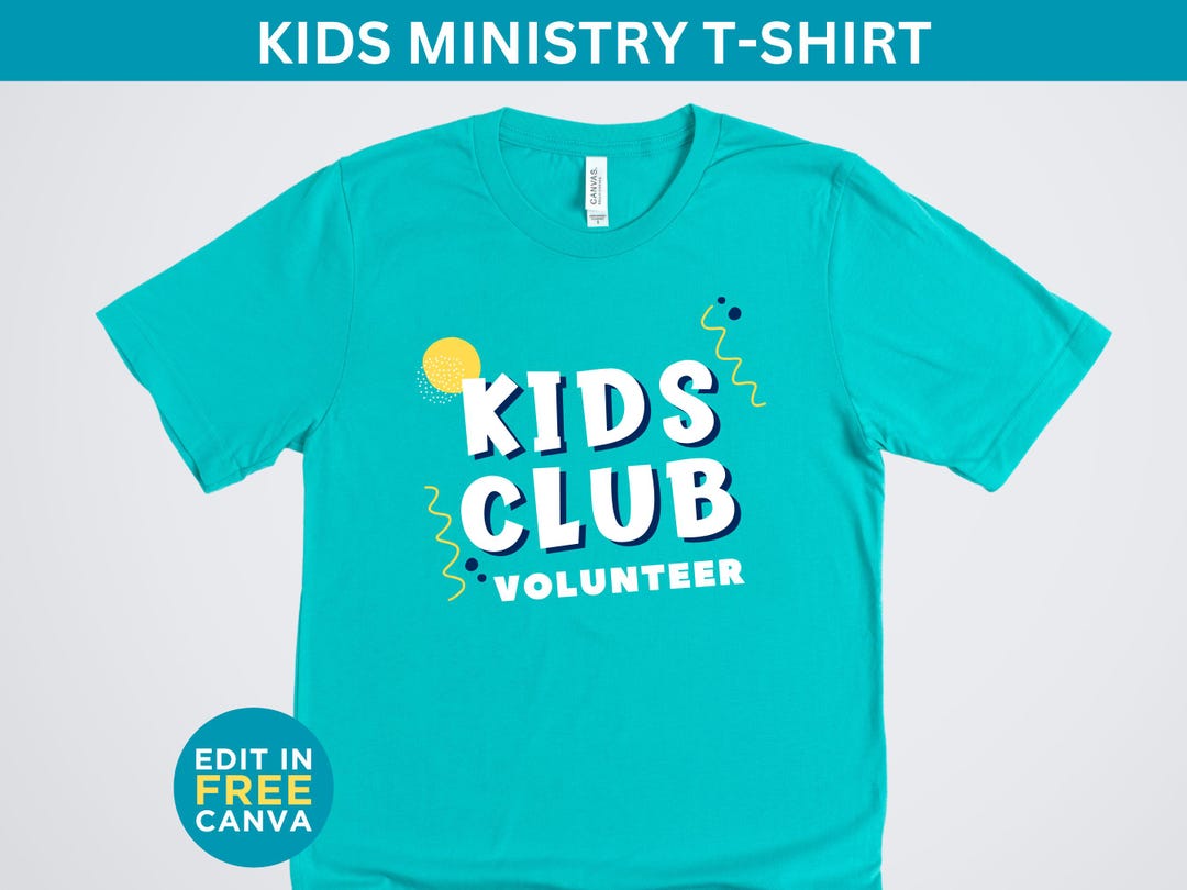 Kids Ministry T-shirt, Children's Ministry Shirt, Children's Ministry ...