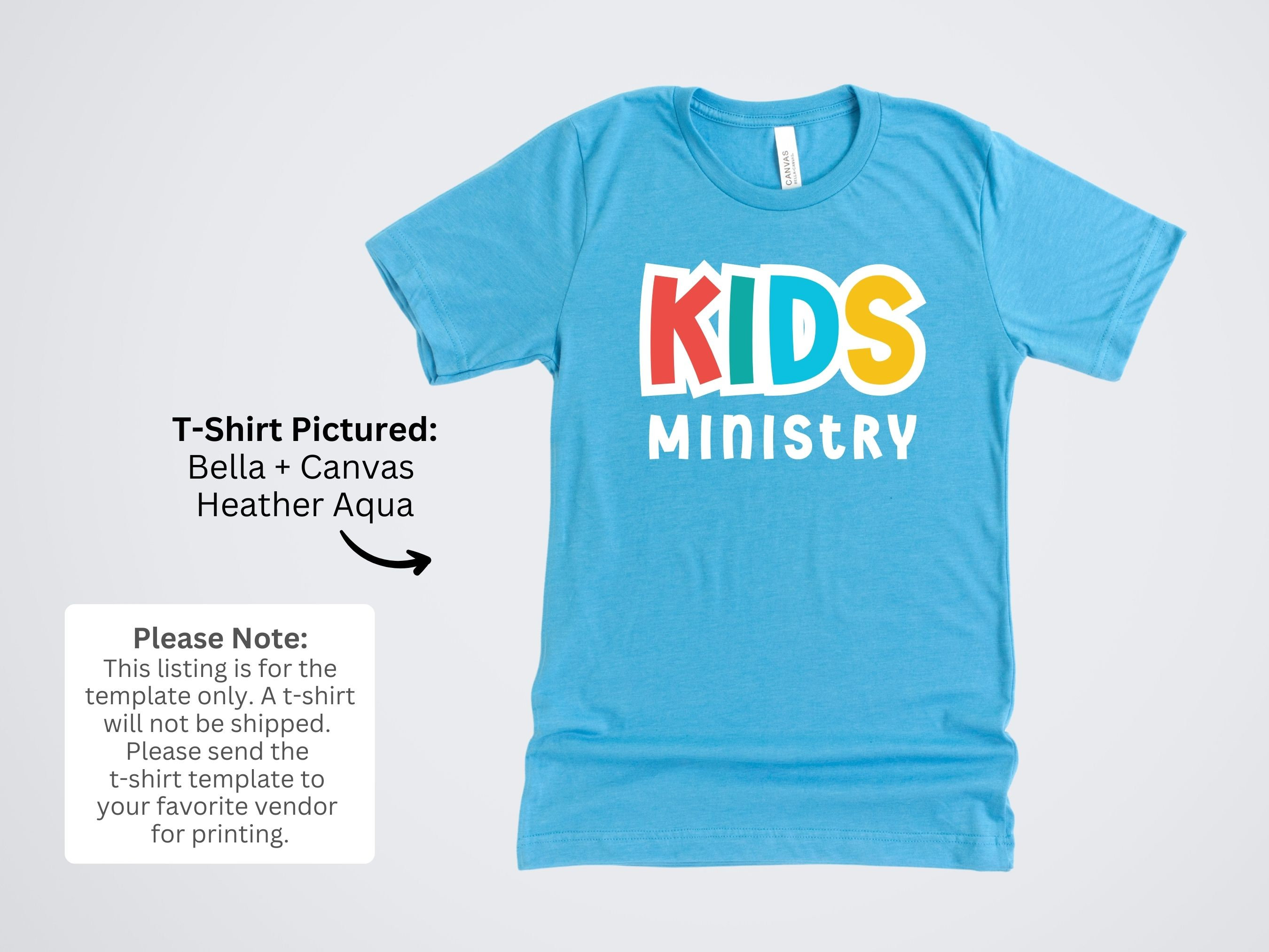 Kids Ministry T-shirt, Children's Ministry Shirt, Children's Ministry ...