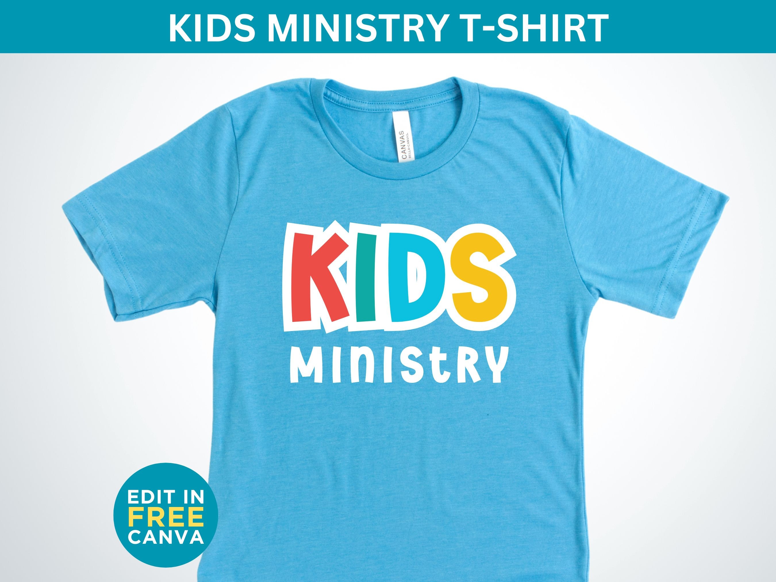 Kids Ministry T-shirt, Children's Ministry Shirt, Children's Ministry ...