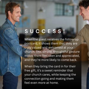 Black and White Church Welcome Kit, Church Welcome Visitor Kit, Church ...