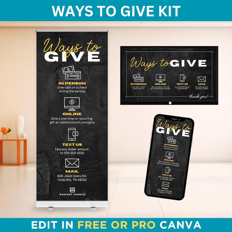 Canva Eye Catching Flyer - Etsy