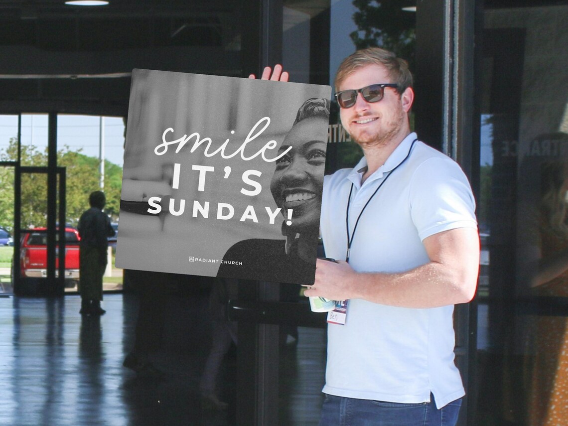 Black and White Church Greeter Signs Church Welcome Signs Templates ...