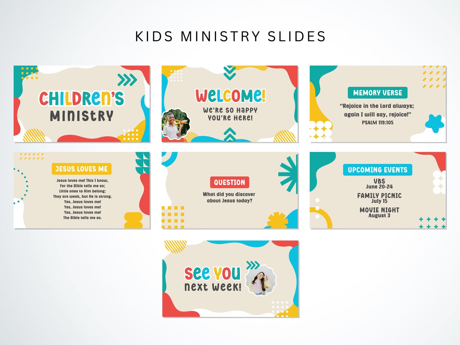 Children's Ministry Kit, Children's Ministry Sign, Children's Ministry ...