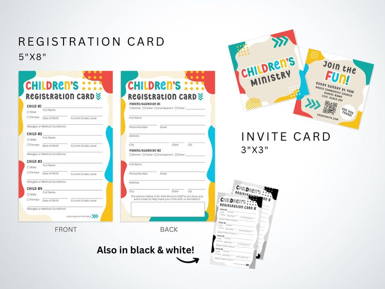 Children's Ministry Kit, Children's Ministry Sign, Children's Ministry ...