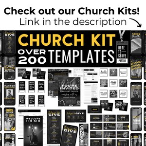 Church Pre-service Slides, Church Announcement Slides, Announcement ...