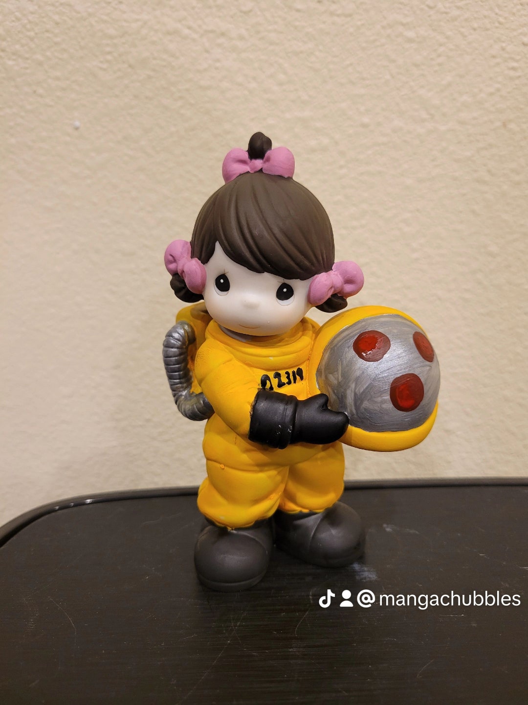 Monsters Inc. Boo CDA Precious Moments Altered Fan Art Upcycled Statue ...