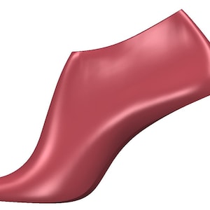 Digital 3d Model of the Woman Shoe Last High Heel Sandal Court Shoes ...