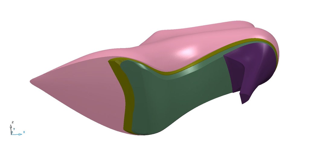 Digital STL Printable 3d Project Shoe Last Heel Insole Shank - Etsy