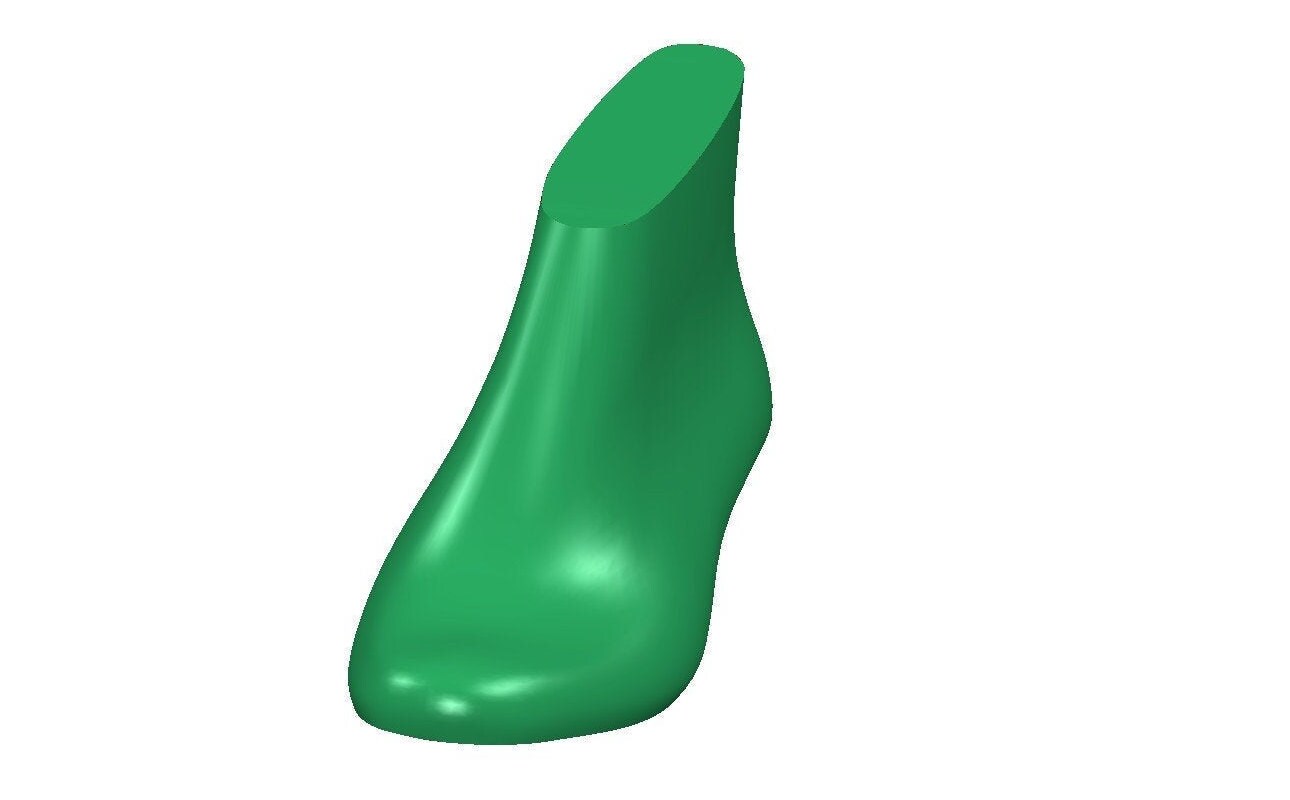Digital 3d Model of the Shoe Last Heel Height 4 сm - Etsy